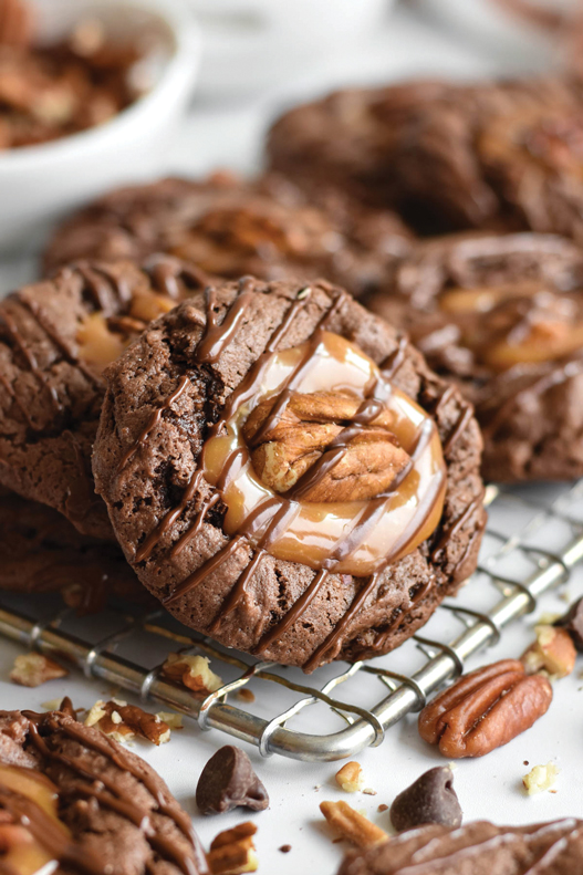 Chocolate Turtle Cookies | Iowa Food & Family Project