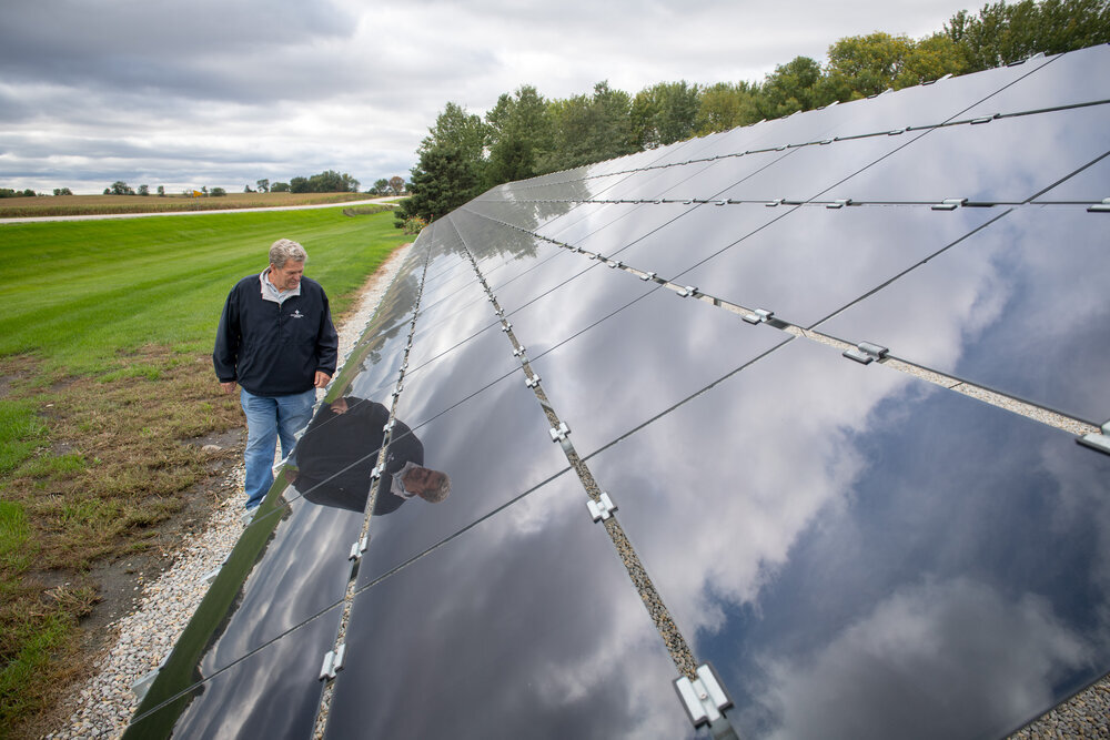 Farmers Go Green with Solar | Iowa Food & Family Project