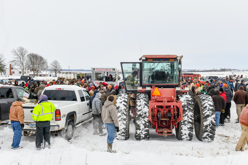 Auction Reveals More Than Farm Equipment and Deal Seekers
