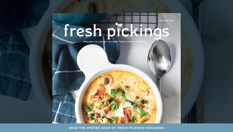 Warm Up with Winter Fresh Pickings Magazine | Iowa Food & Family Project